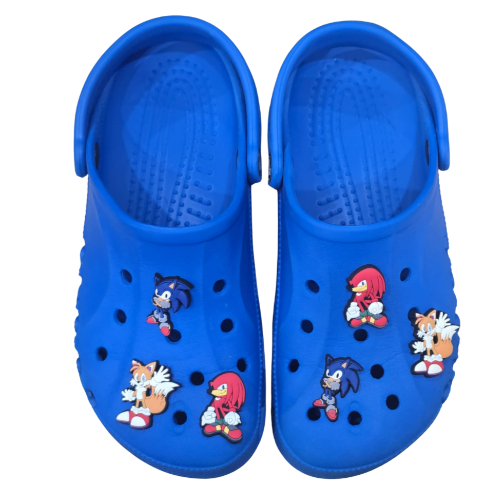 Sonic and Friends Themed Croc Charms – Lala Land Gift Studio